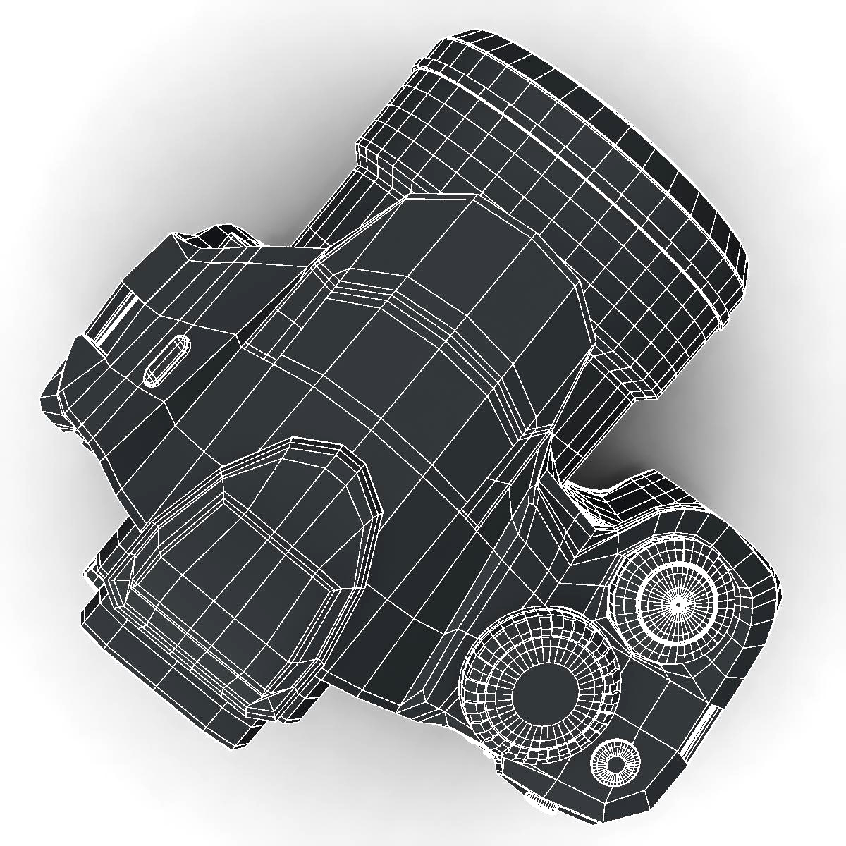 3d model canon camera
