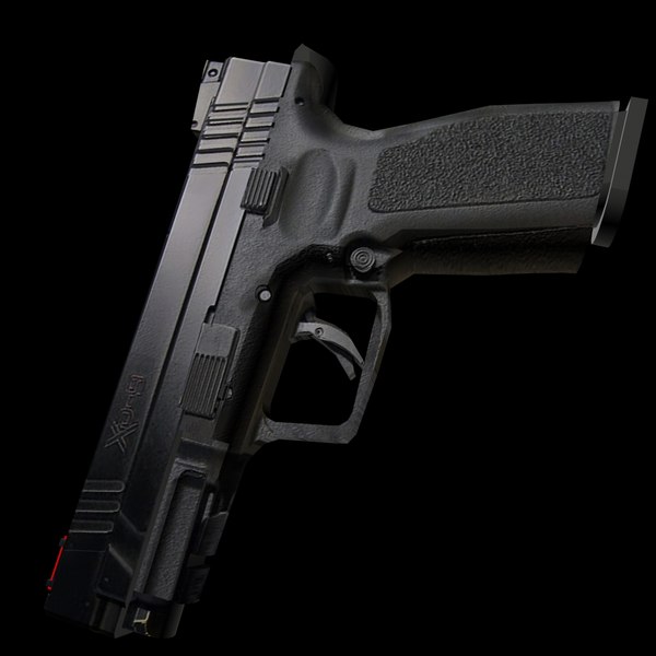 3d model hs2000 pistol
