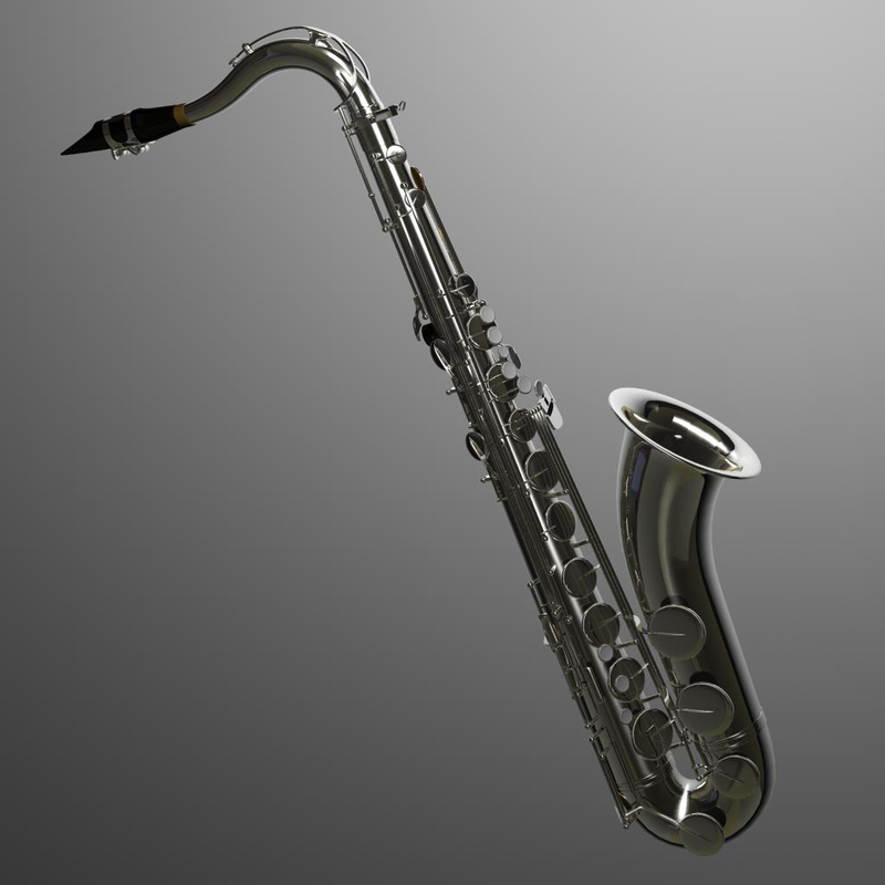 3d saxophone tenor selmer model