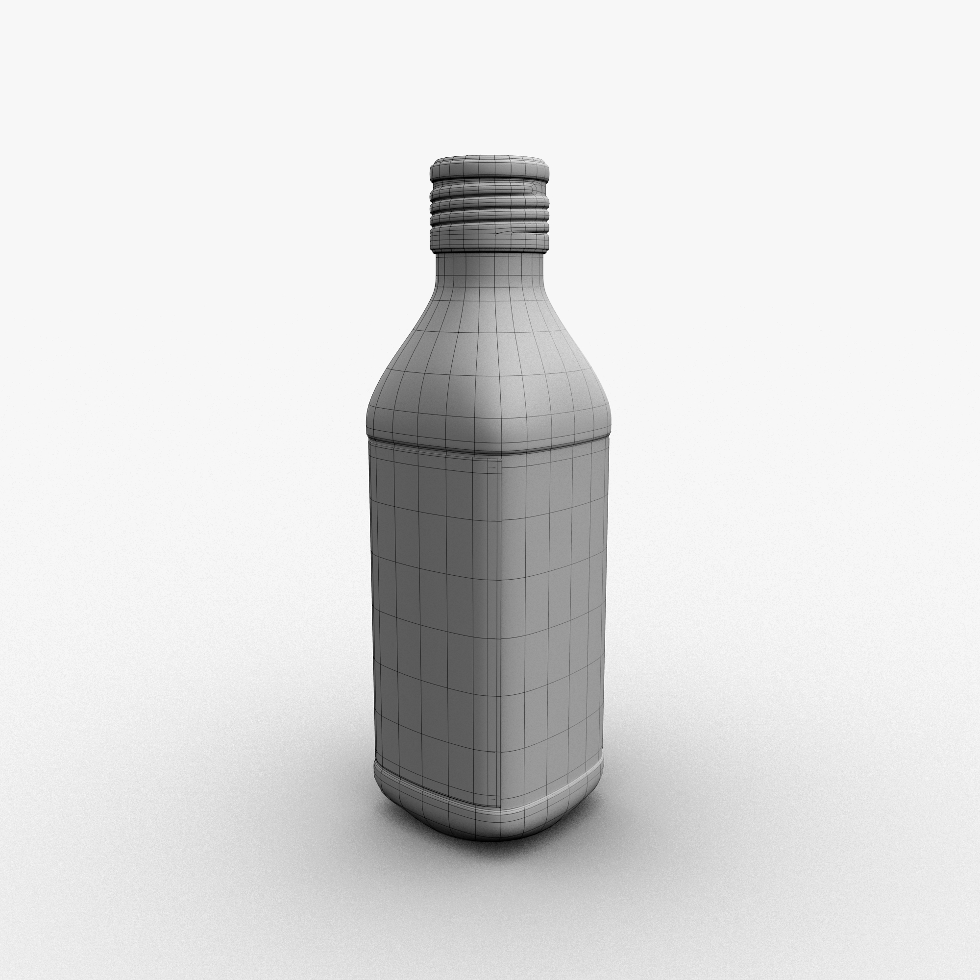 3d model oil bottle