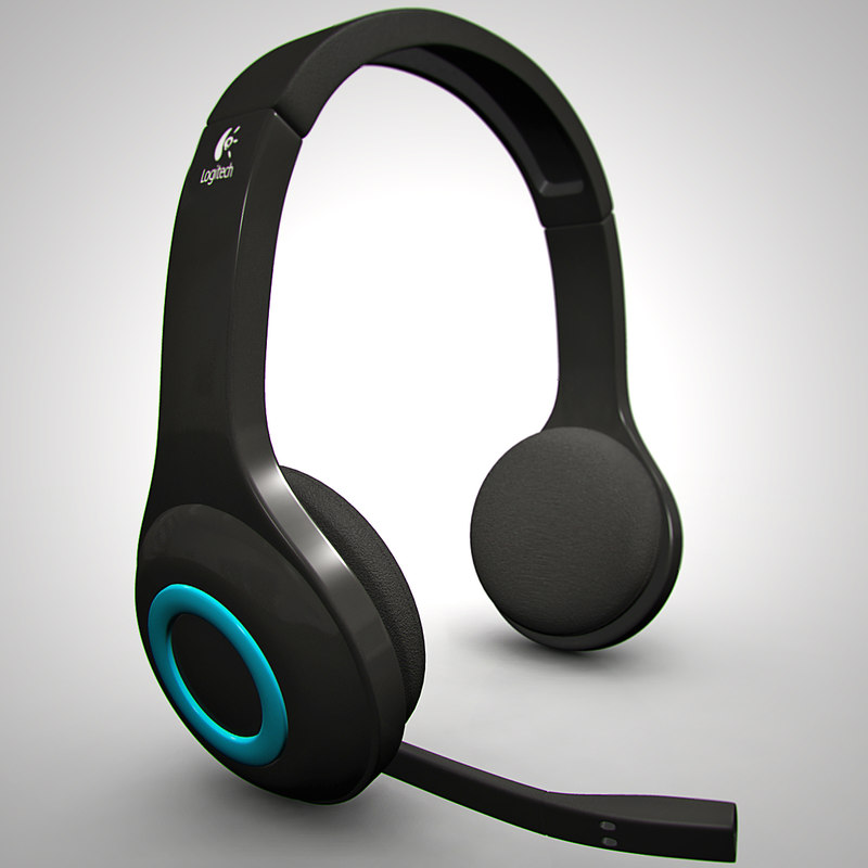 3d logitech wireless headset
