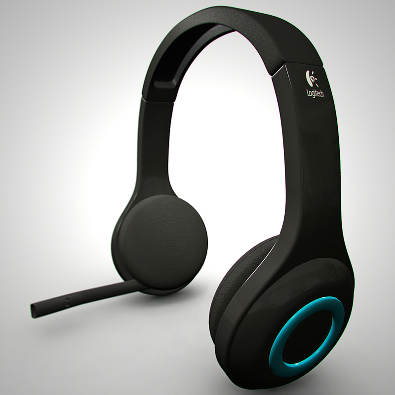 3d logitech wireless headset