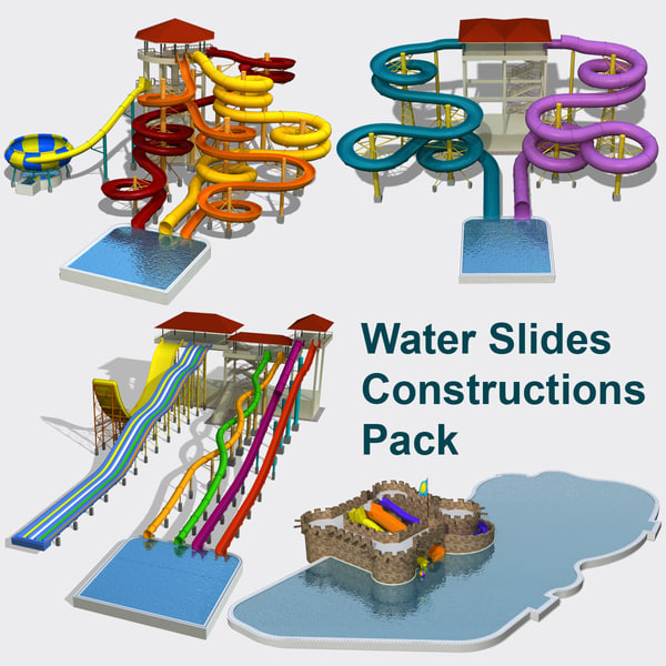 Free 3D Water-Slide Models | TurboSquid