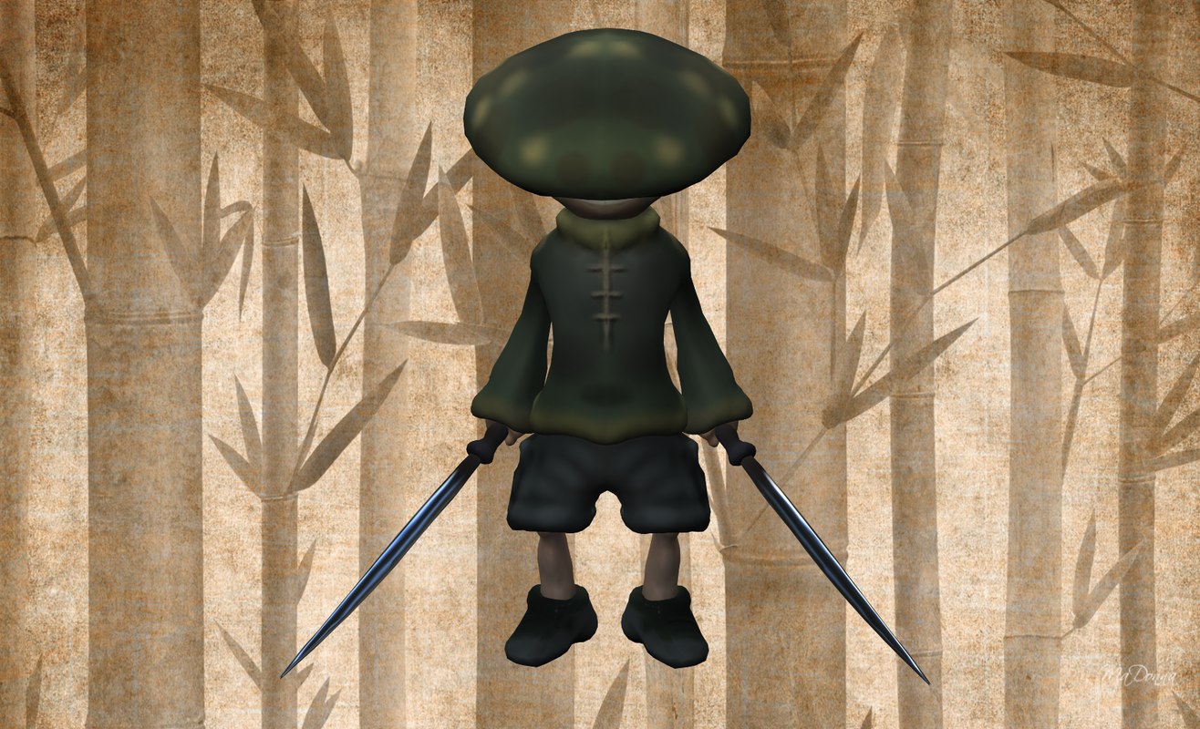 modelo 3d Ninja de setas - TurboSquid 713688