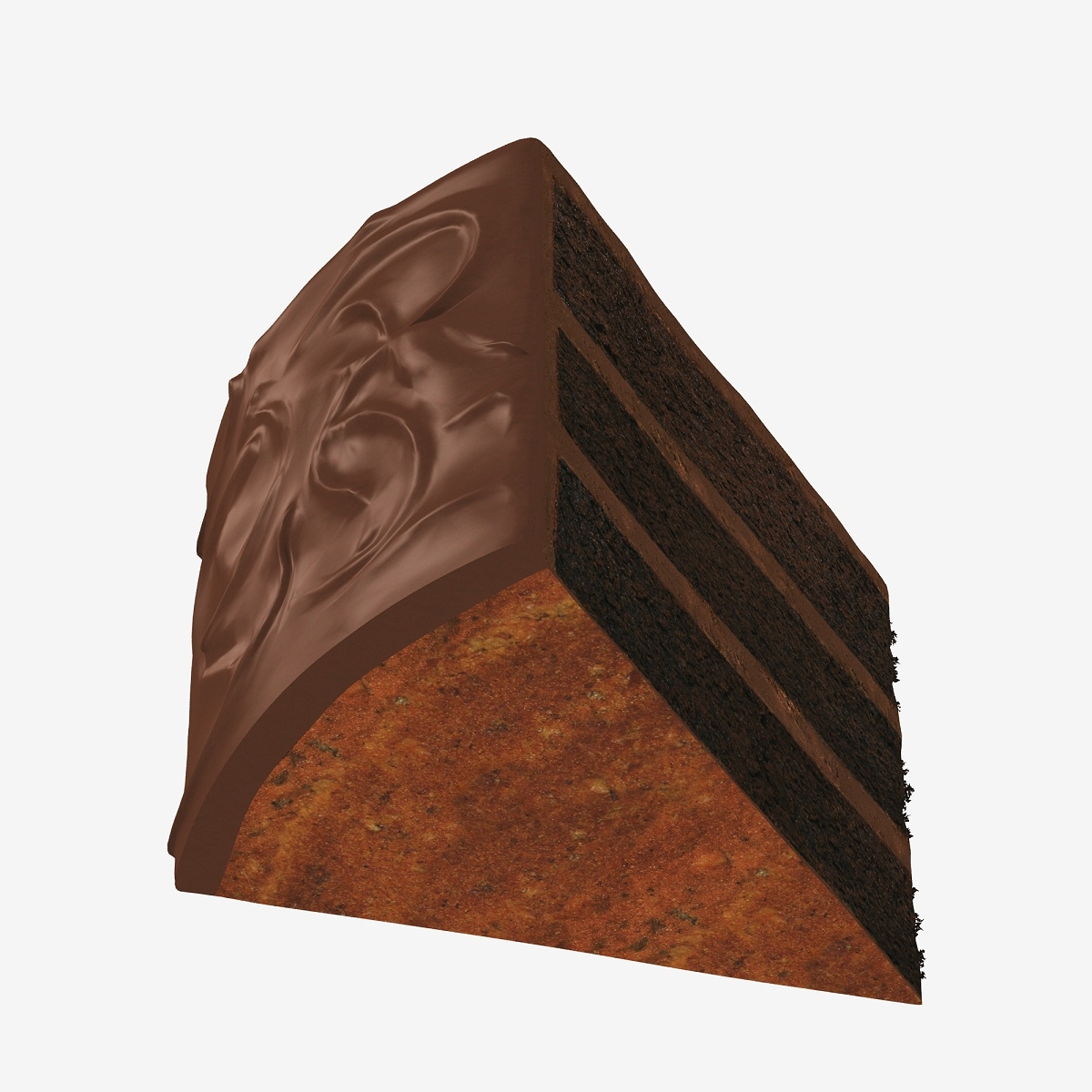 3d model slice cake