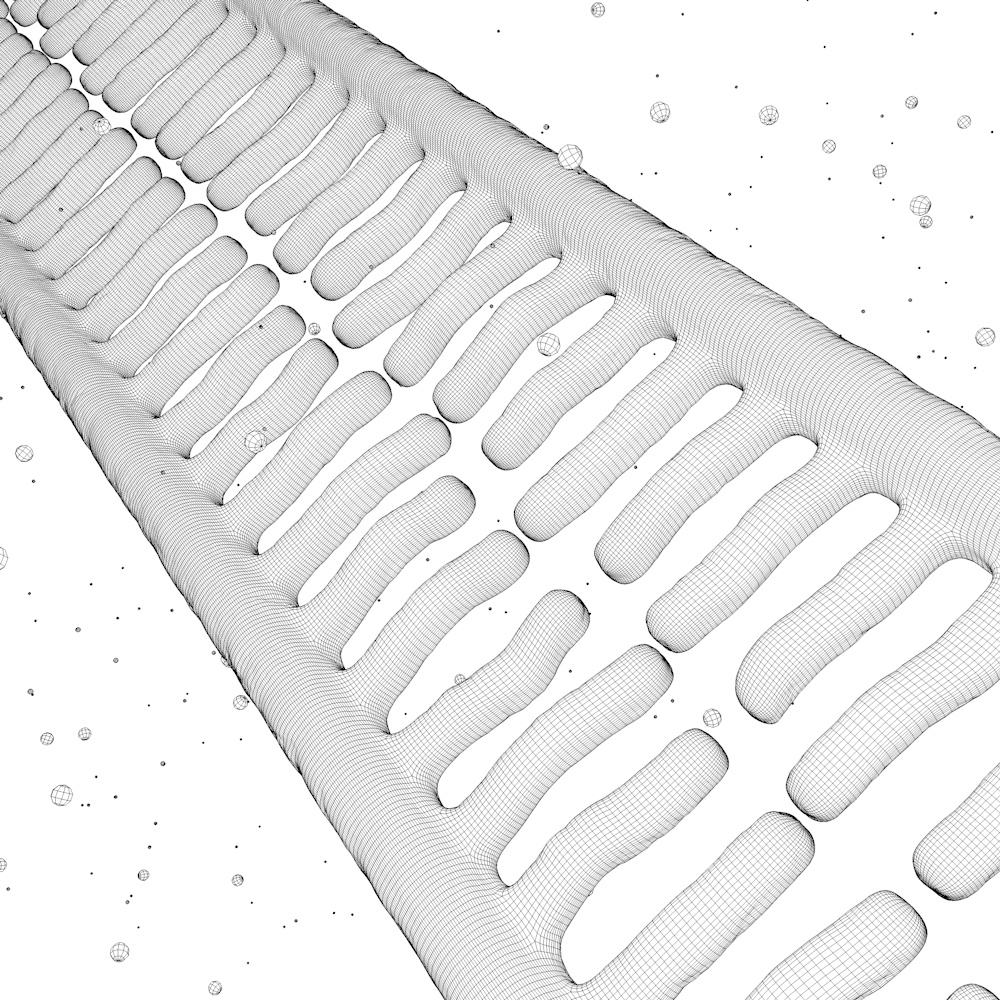 3d model human dna helix