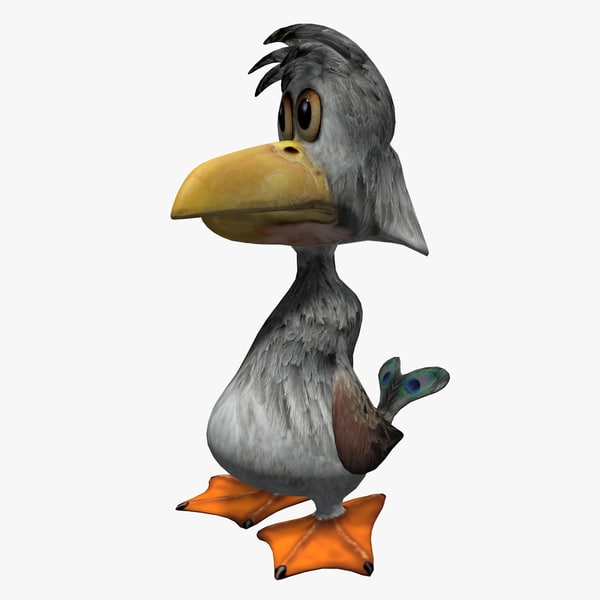 Cartoon Bird 3D Models for Download | TurboSquid
