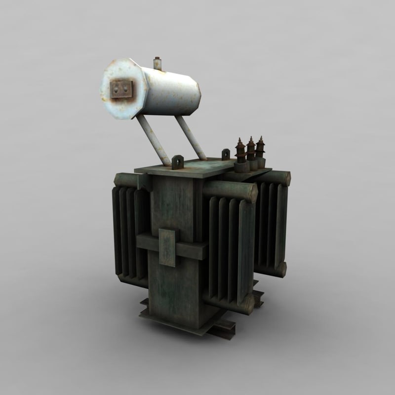 electric transformer 3d 3ds