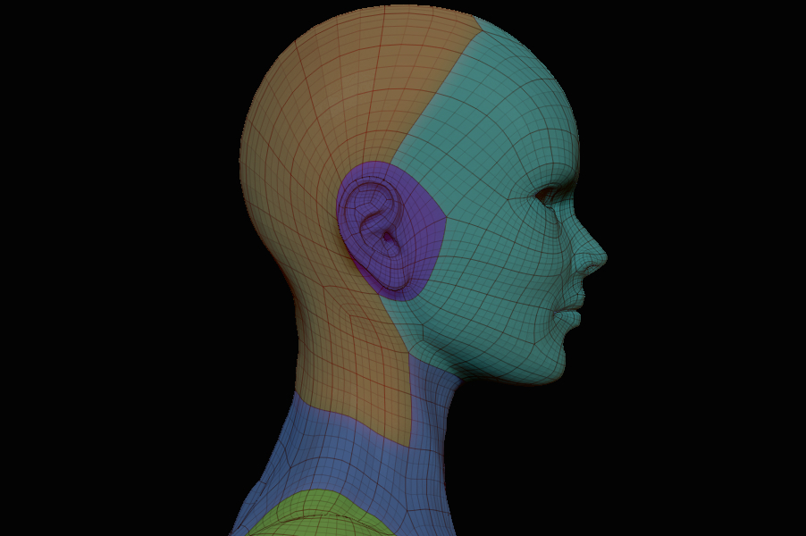 free simple female basemesh 3d model