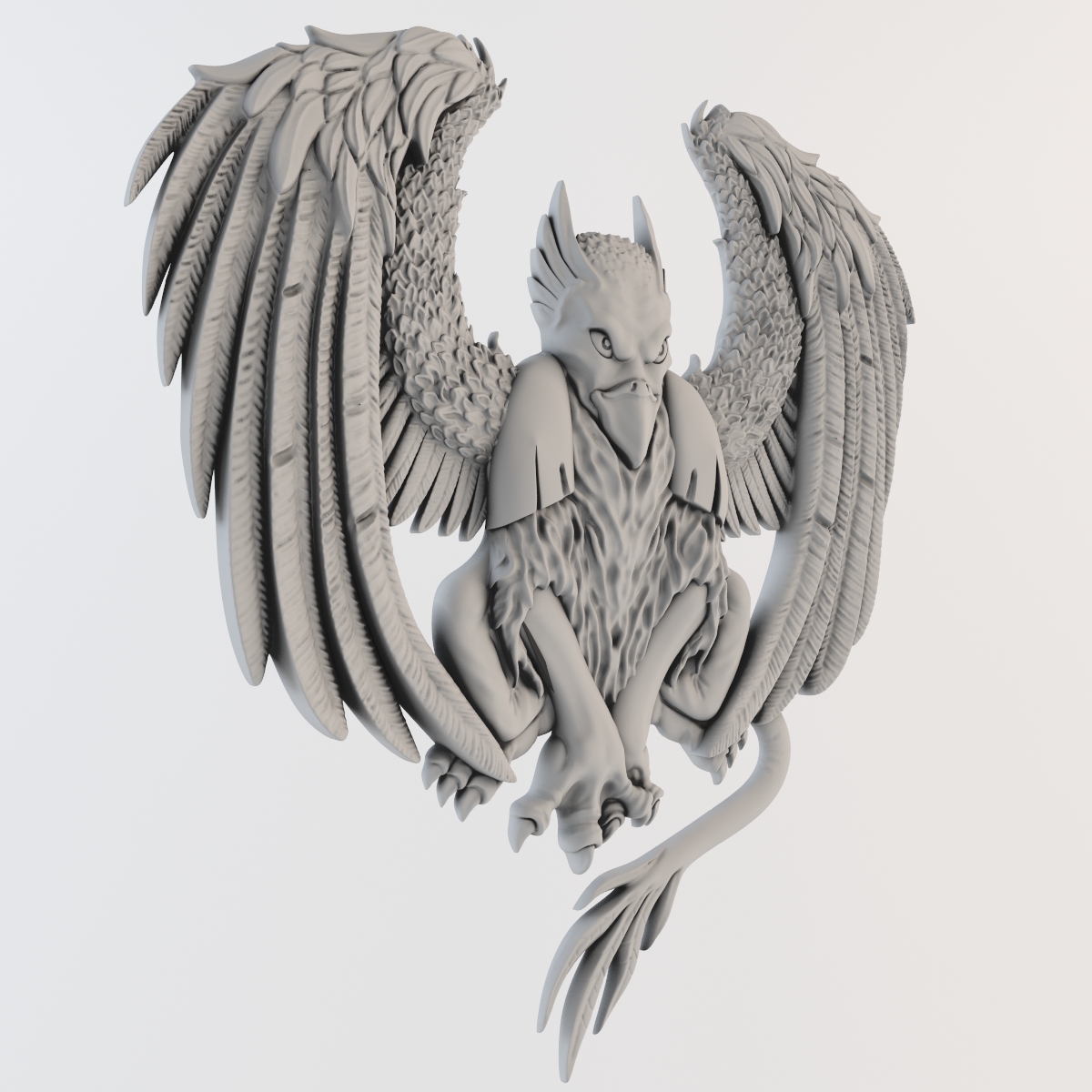 3d griffon griffin model