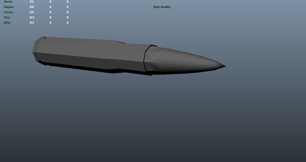 primer bullet casing 3d model