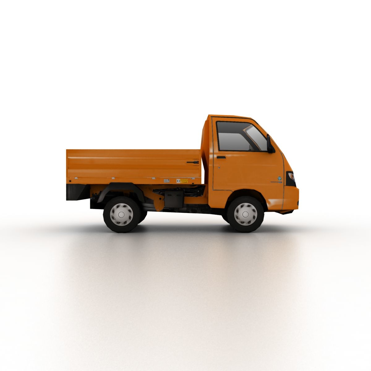 3d model piaggio porter