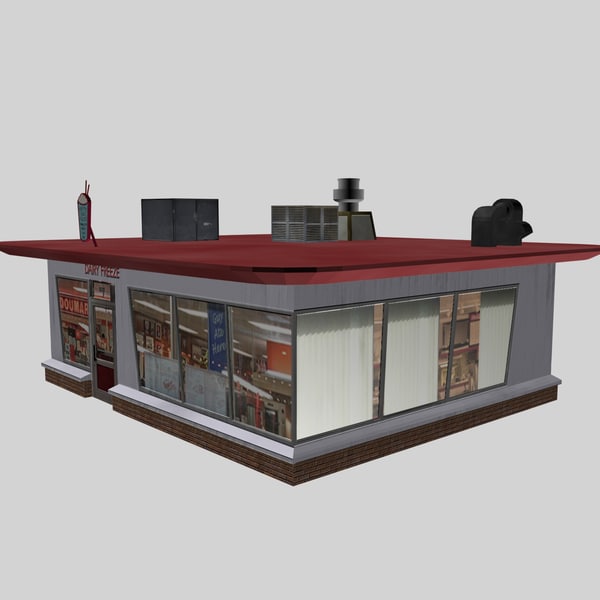 Bank building model - TurboSquid 1312153