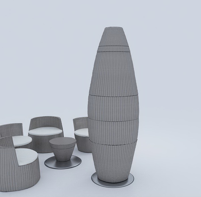 max rattan dedon obelisk