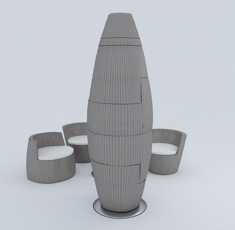 max rattan dedon obelisk
