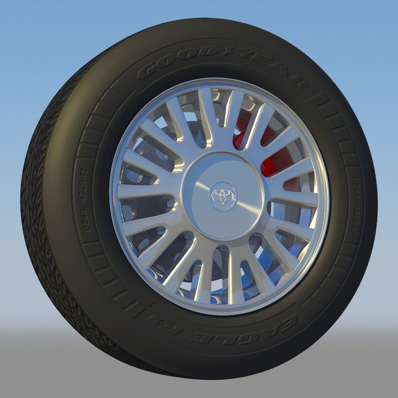 3d fbx wheel sedan rim