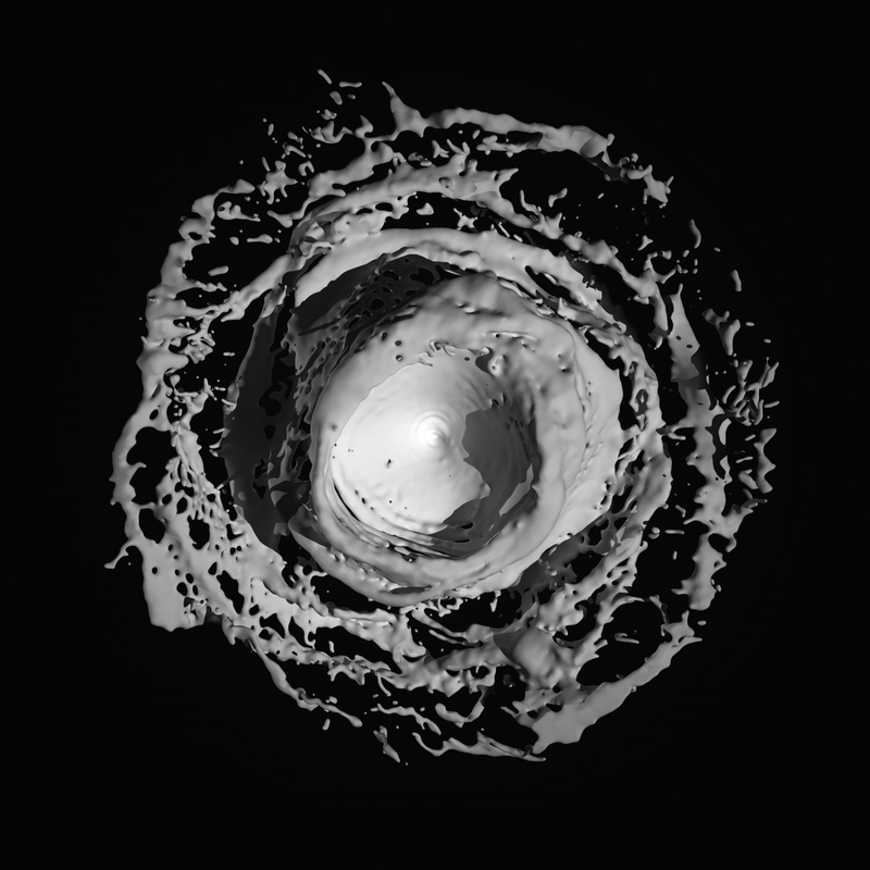 3dsmax liquid radial splash