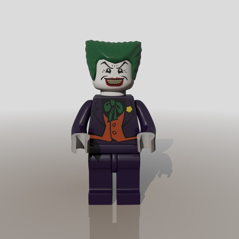 obj batman joker lego