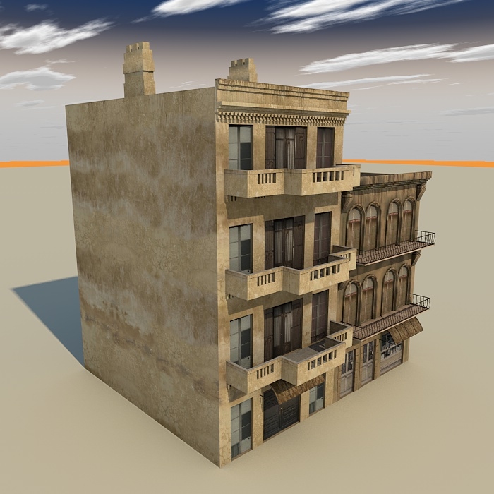 3d building s model