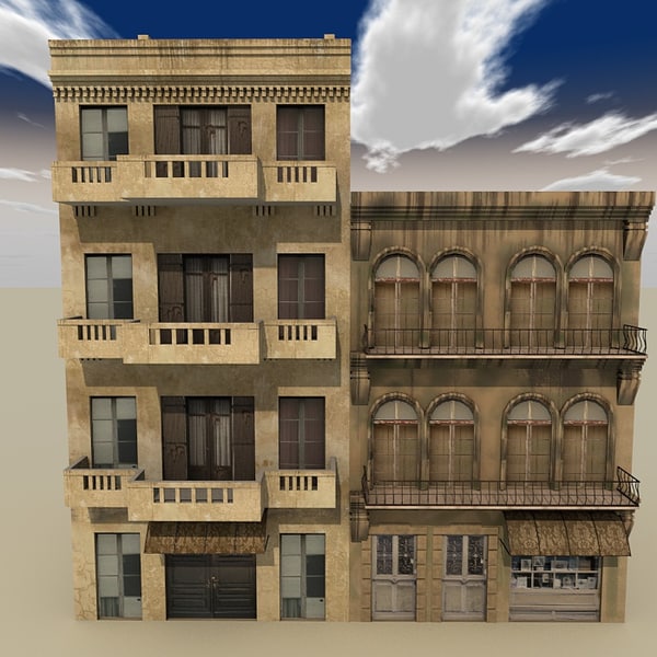 3d building s model