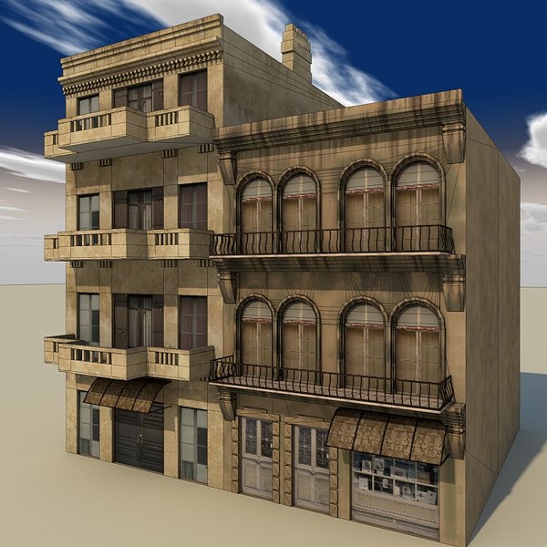 3d building s model