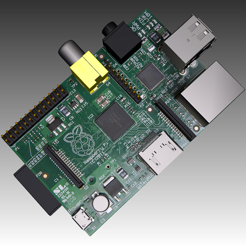 3d raspberry pi