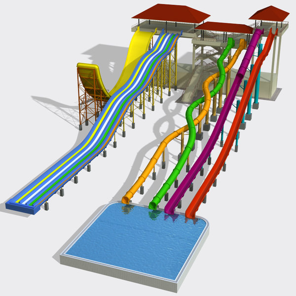 Free 3D Water-Slide Models | TurboSquid