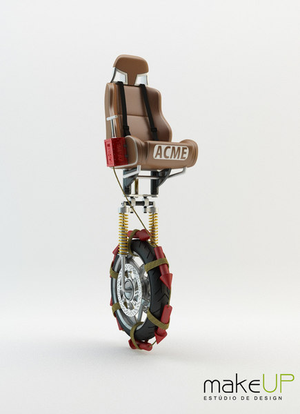 3d road runner chair