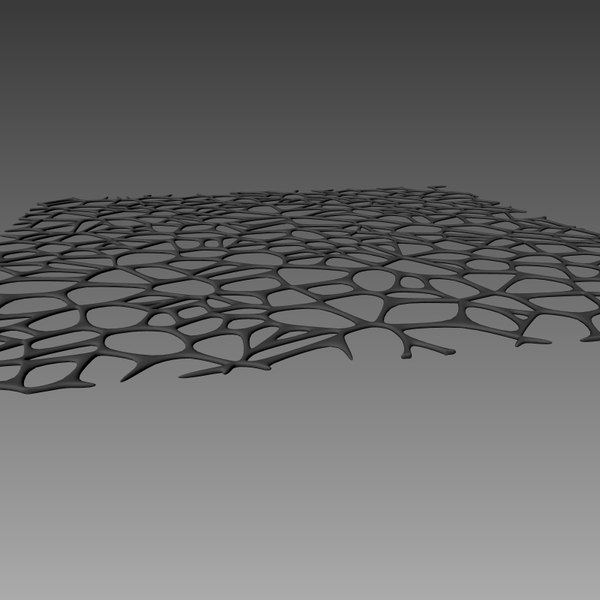 webbing organic 3d model
