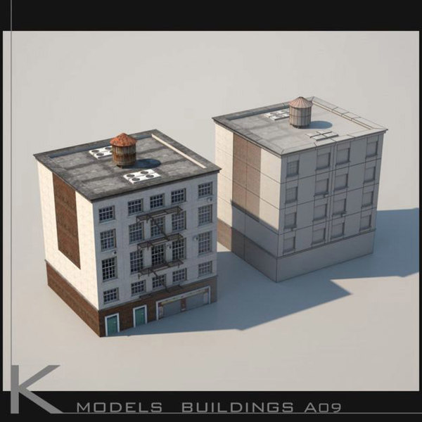 free 3ds mode building ready city