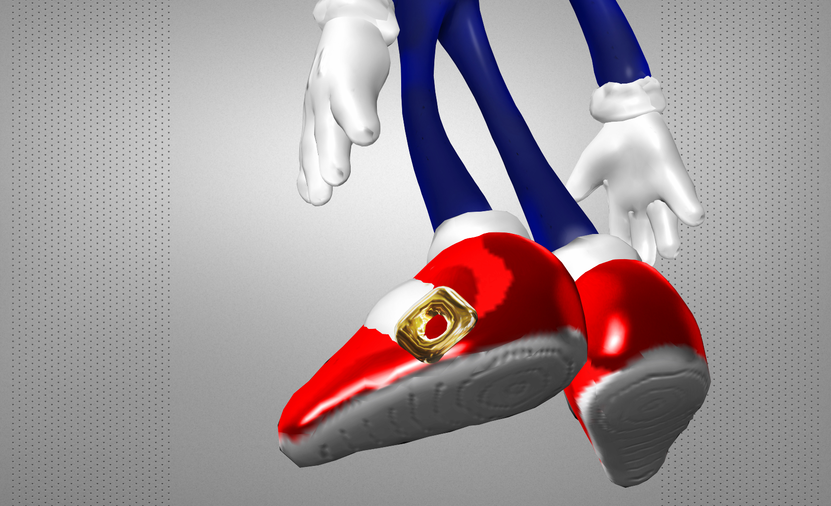 sonic hedgehog 3d model