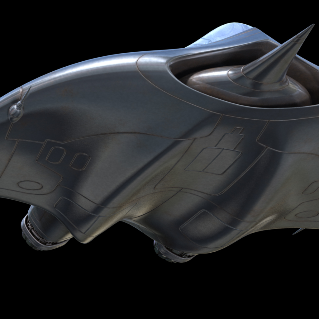 3ds max spaceship space