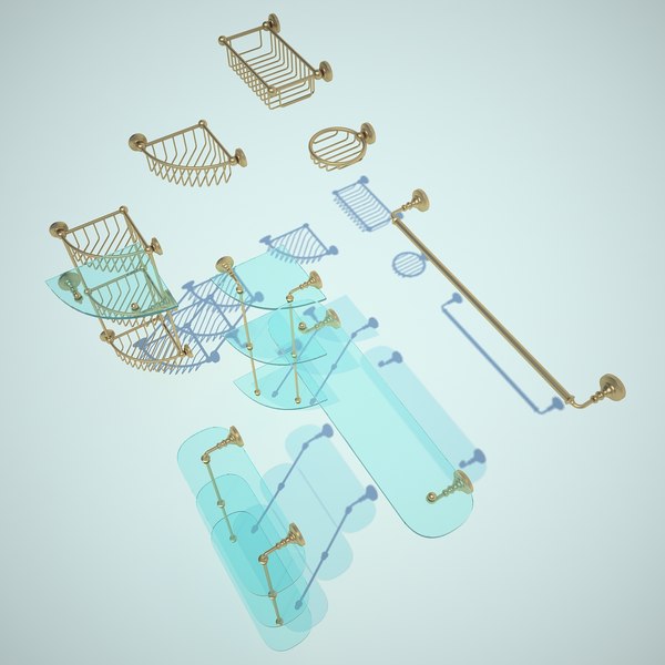 3d model bathroom bath