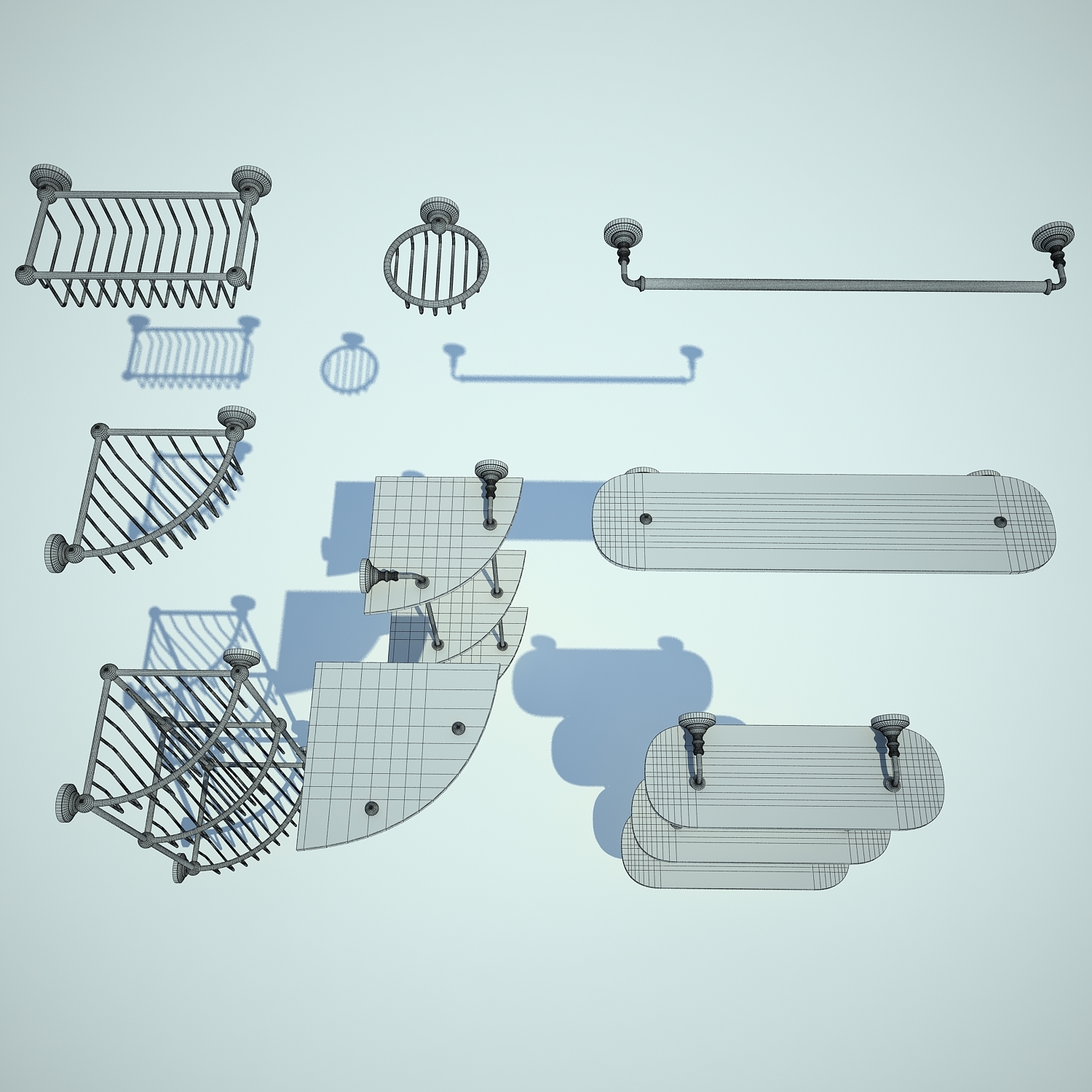 3d model bathroom bath