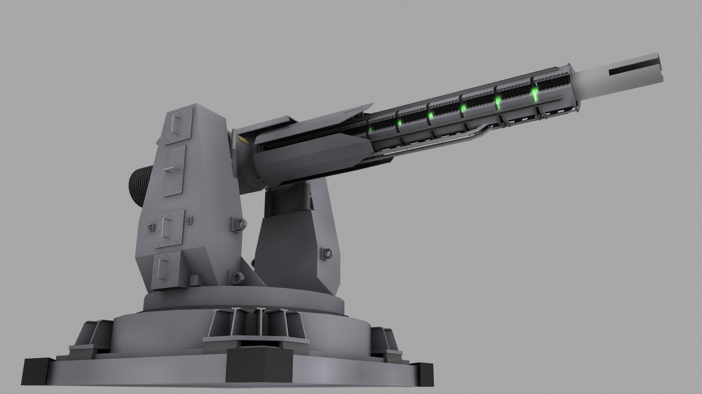 laser turret 3ds