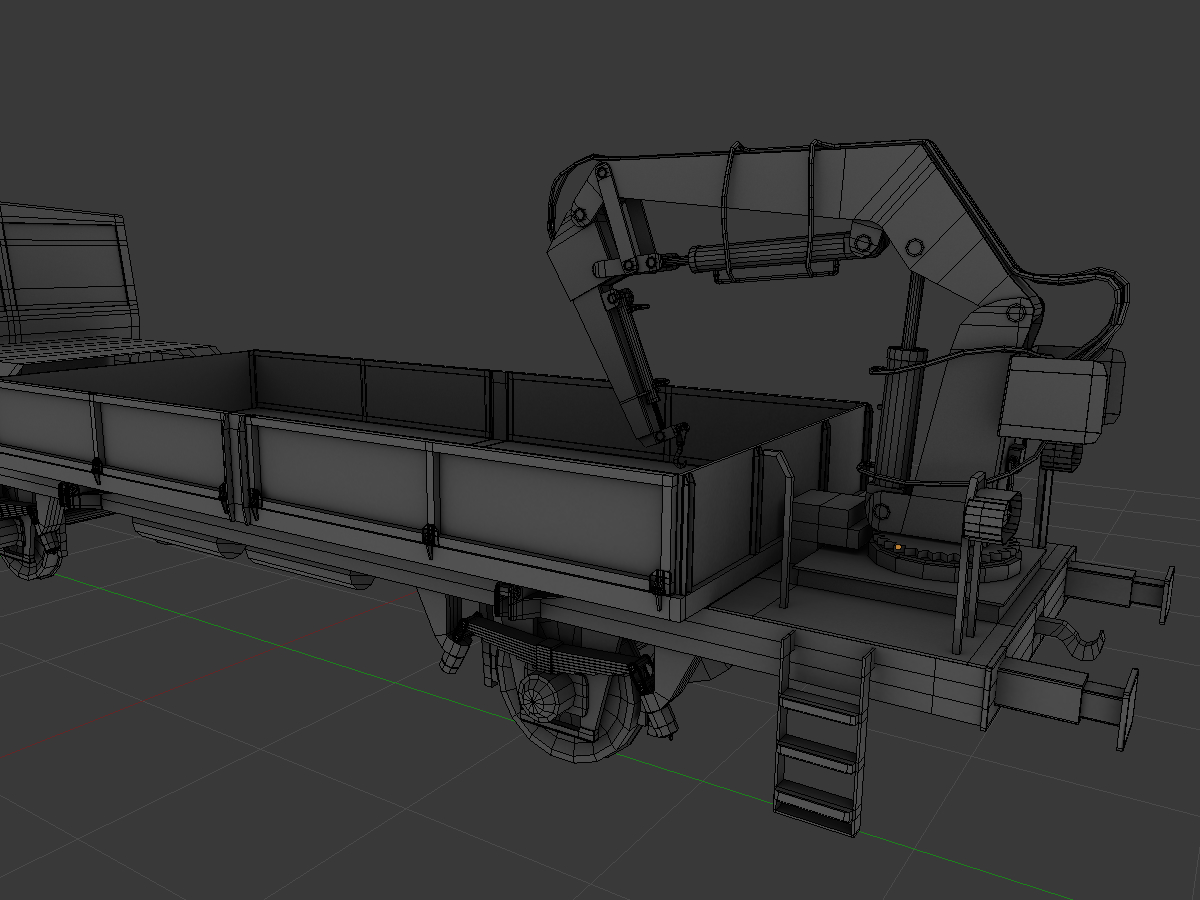 free 3ds model polish trolley