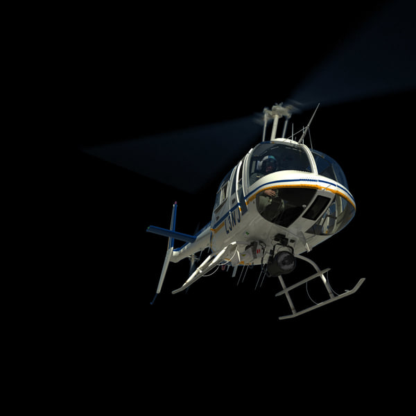3d bell helicopter homeland security model