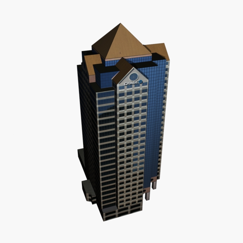3d model utah skyscraper building