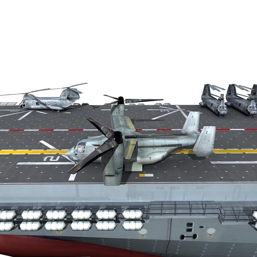 uss bataan lhd-5 3d 3ds