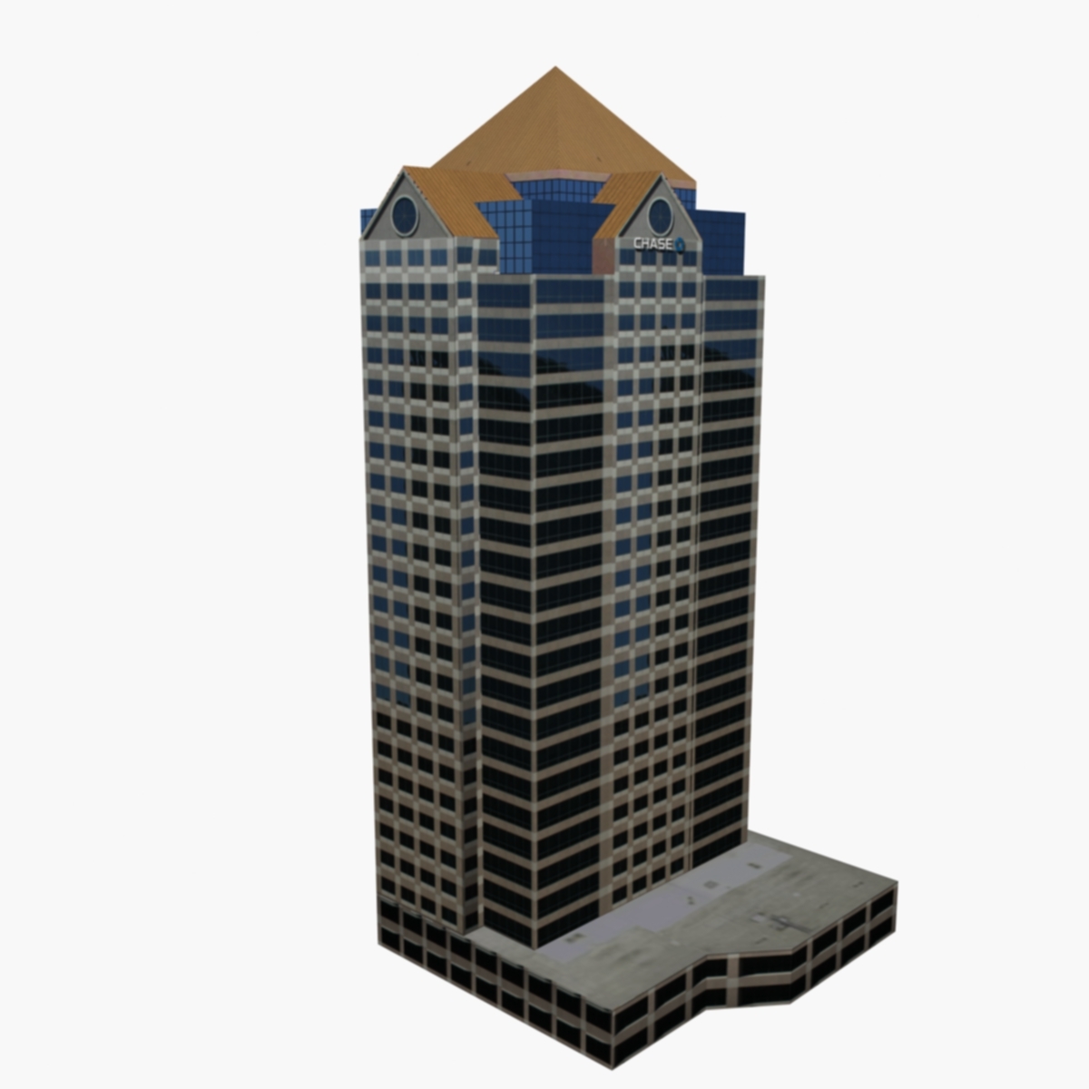 3d model utah skyscraper building