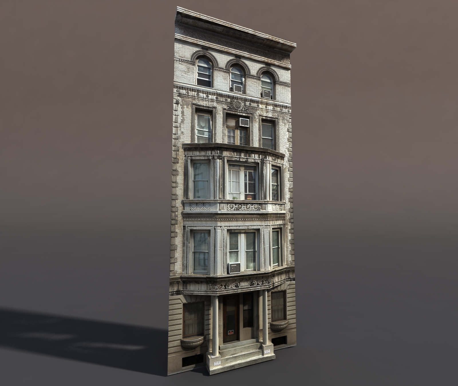 building exterior modeled 3d 3ds