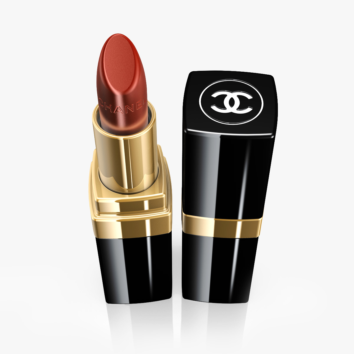 lipstick modeled 3d model