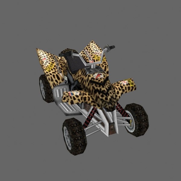 3d atv model