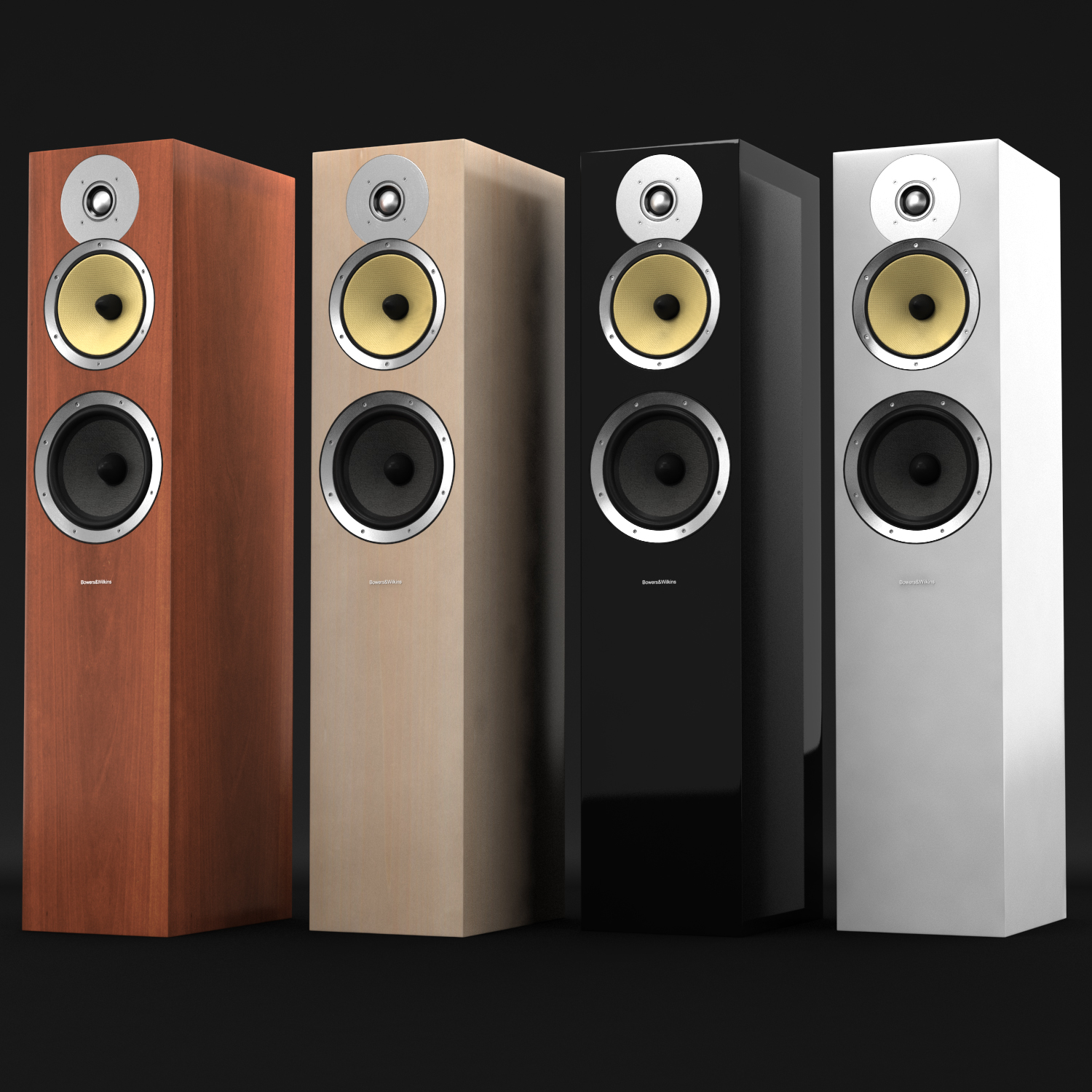 bowers wilkins cm series 3d model