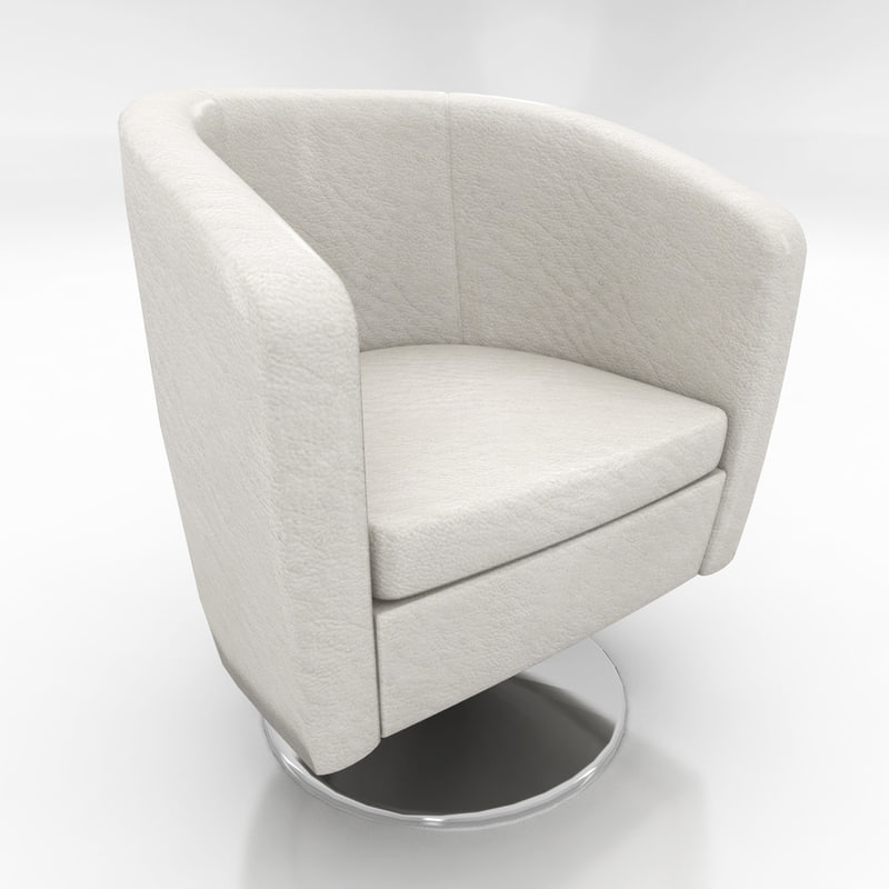 max leather bucket chair