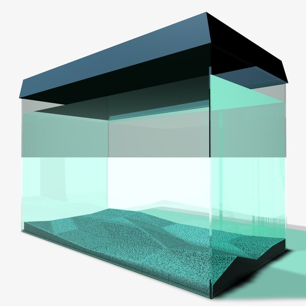 3d fish tank model