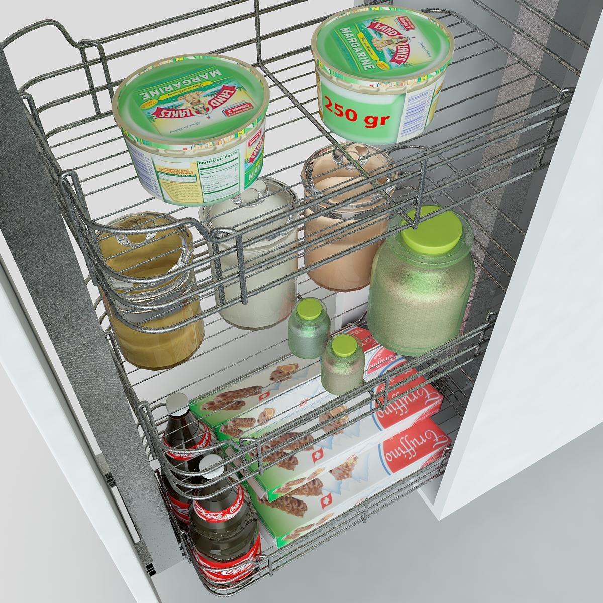 kitchen slider cabinet storages max