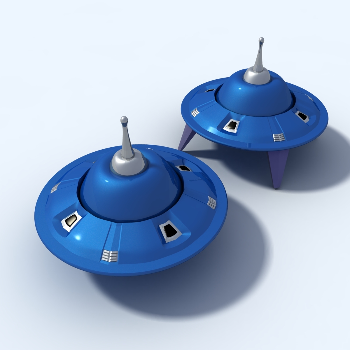 ufo craft 3d 3ds