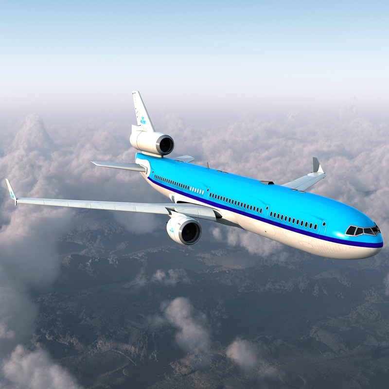 mcdonnell douglas md-11 3d model