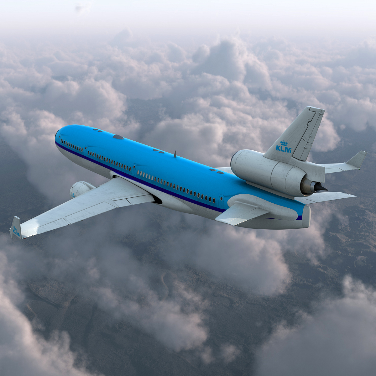 mcdonnell douglas md-11 3d model